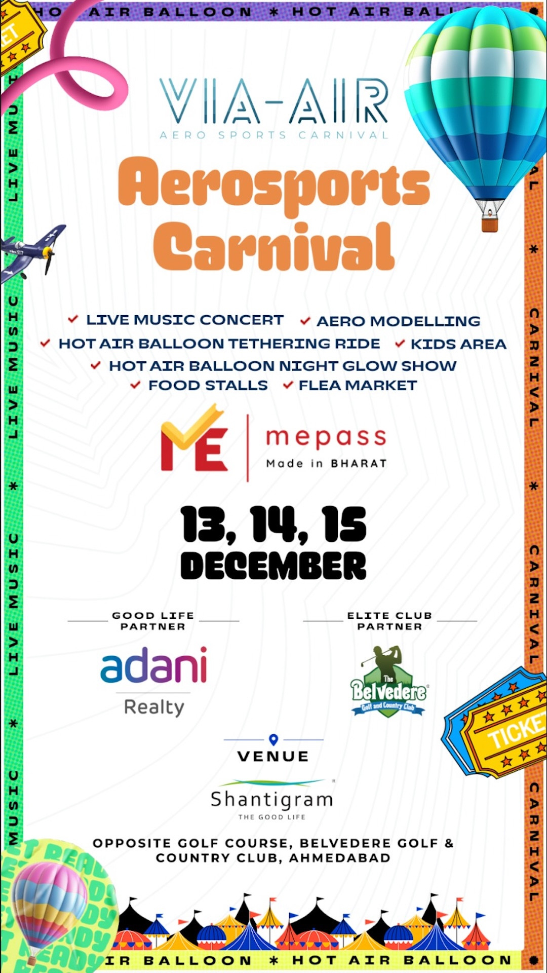 VIA-AIR Aerosports Carnival: Hot Air Balloons & More| Mepass
