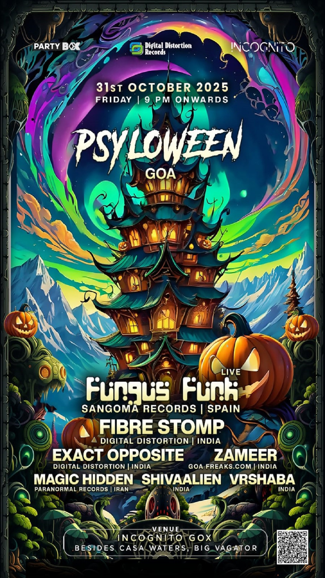PSYLOWEEN GOA 2025 – Halloween Psytrance Night