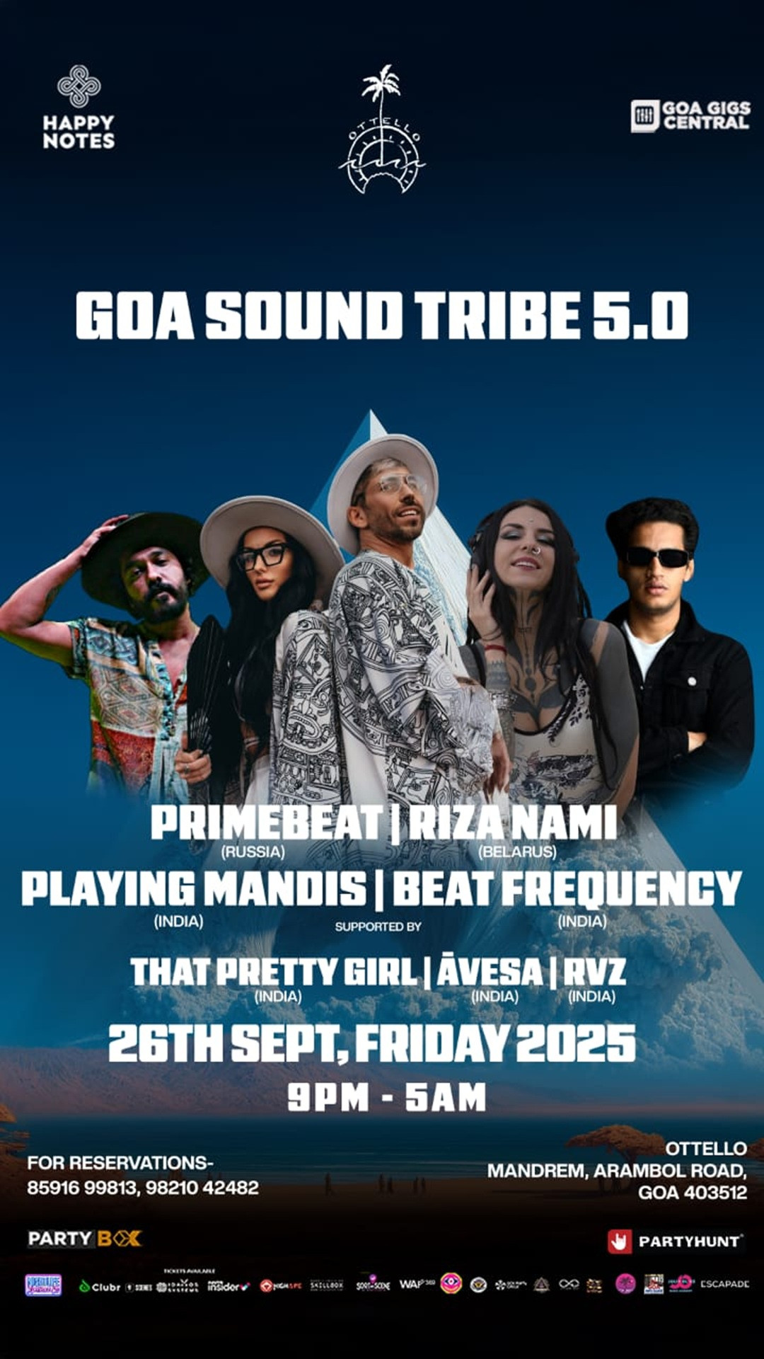 Goa Sound Tribe 5.0 - Book Tickets on Mepass