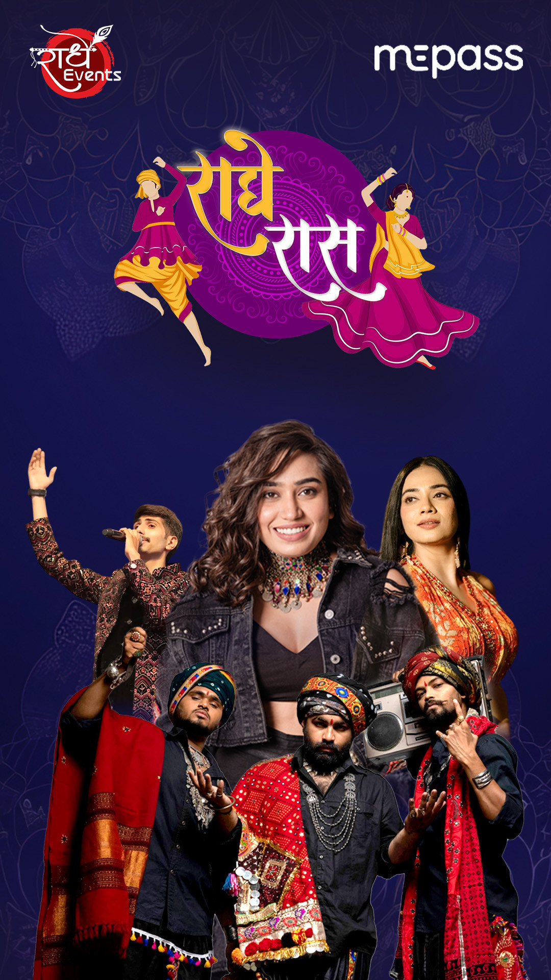 Radhe Rass 2025 Ahmedabad | Navratri Garba at Vivana Farm