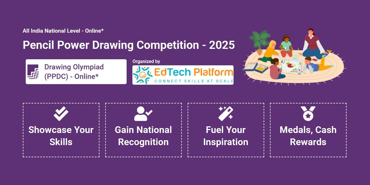 Pencil Power Drawing Competition 2025 - Showcase Your Talent Online